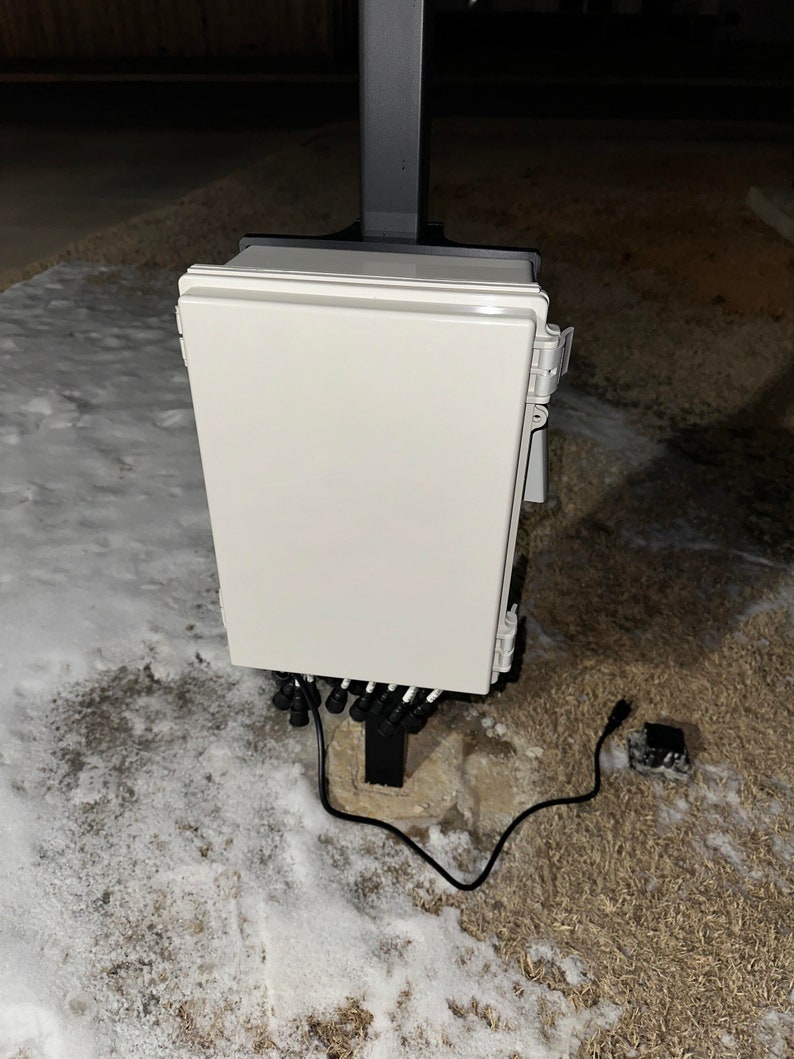 Mega Tree Pole Mount for LED Pixel Enclosure - Etsy