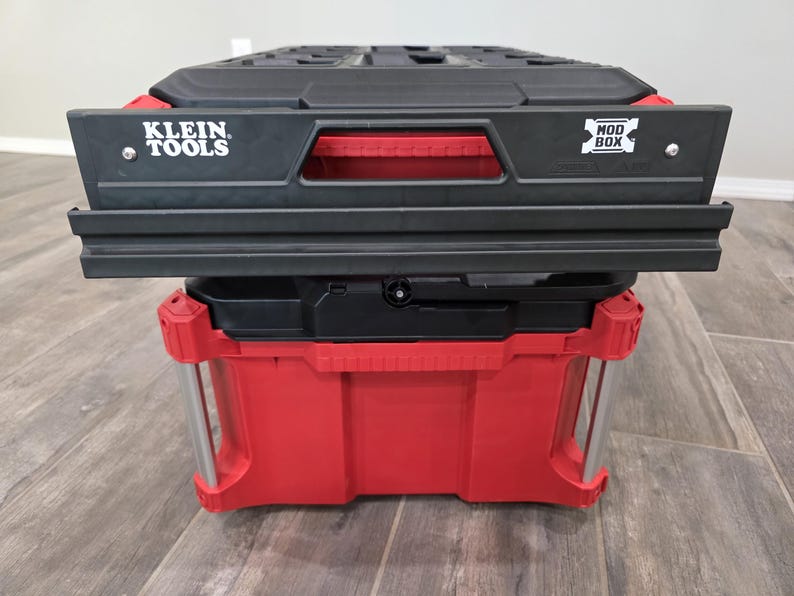 Milwaukee Packout to Klein Modbox Rail Adapter Tool Storage Connector ...