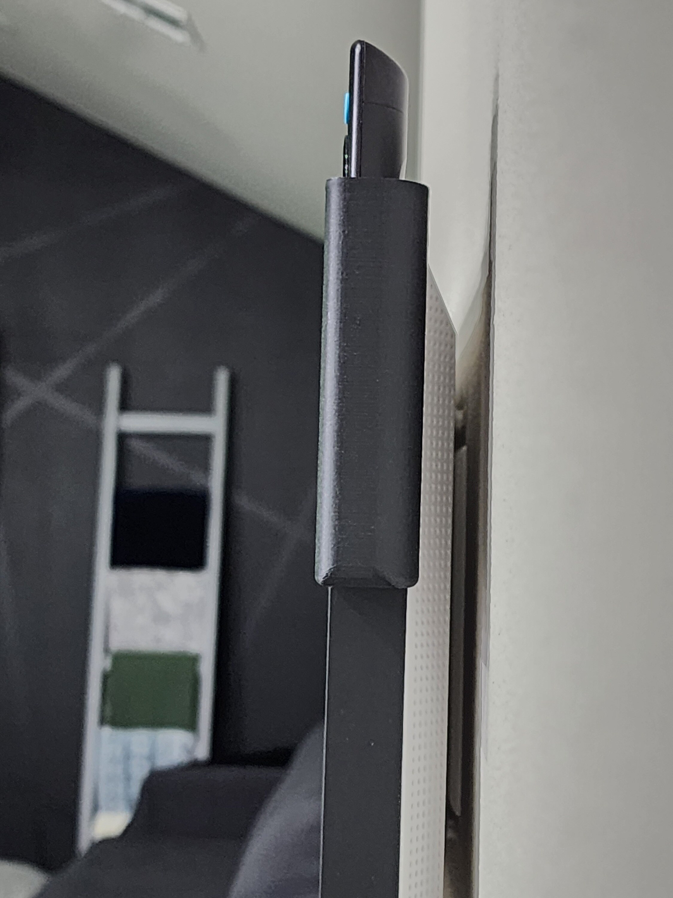 Stylish Black Remote Control Holder for Amazon Fire Remote and Echo ...