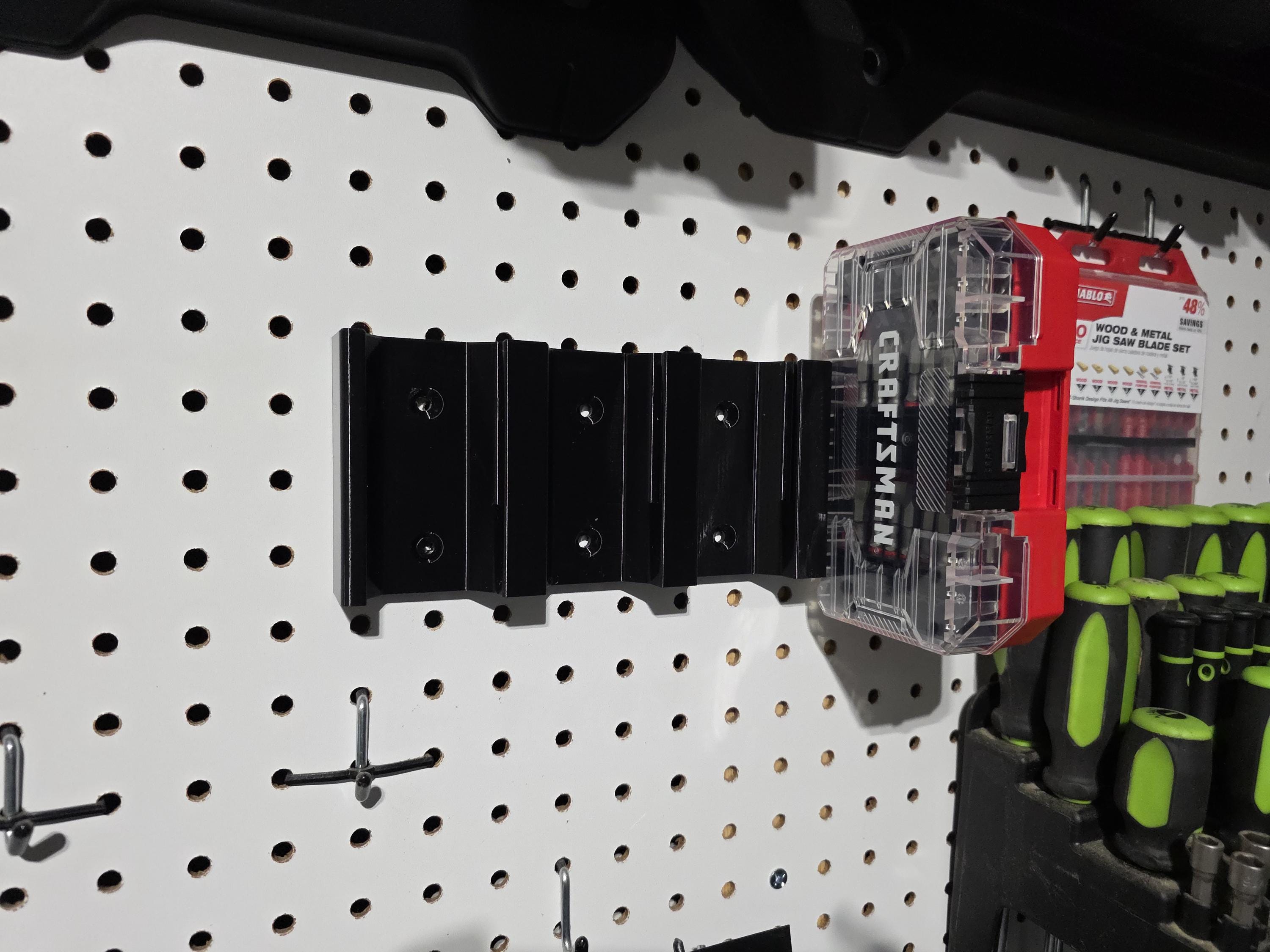 Custom 3D Printed Craftsman Bit Case Holder - Single, Double, Triple ...