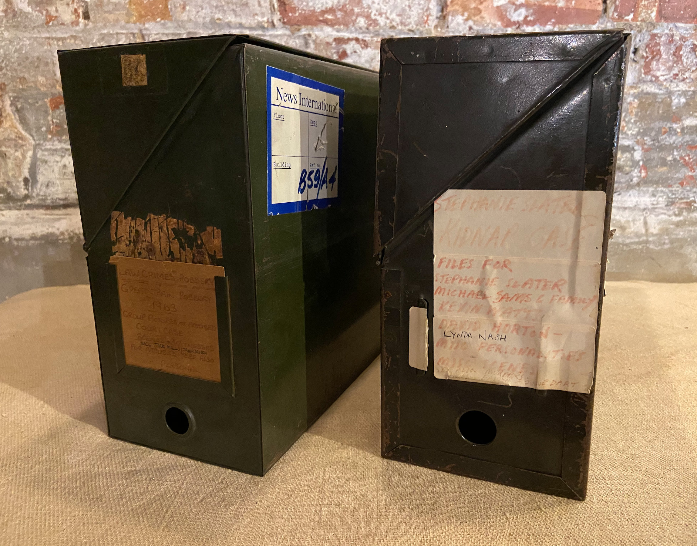 1940's Steel Portable Filing Cabinets From News International 'great ...