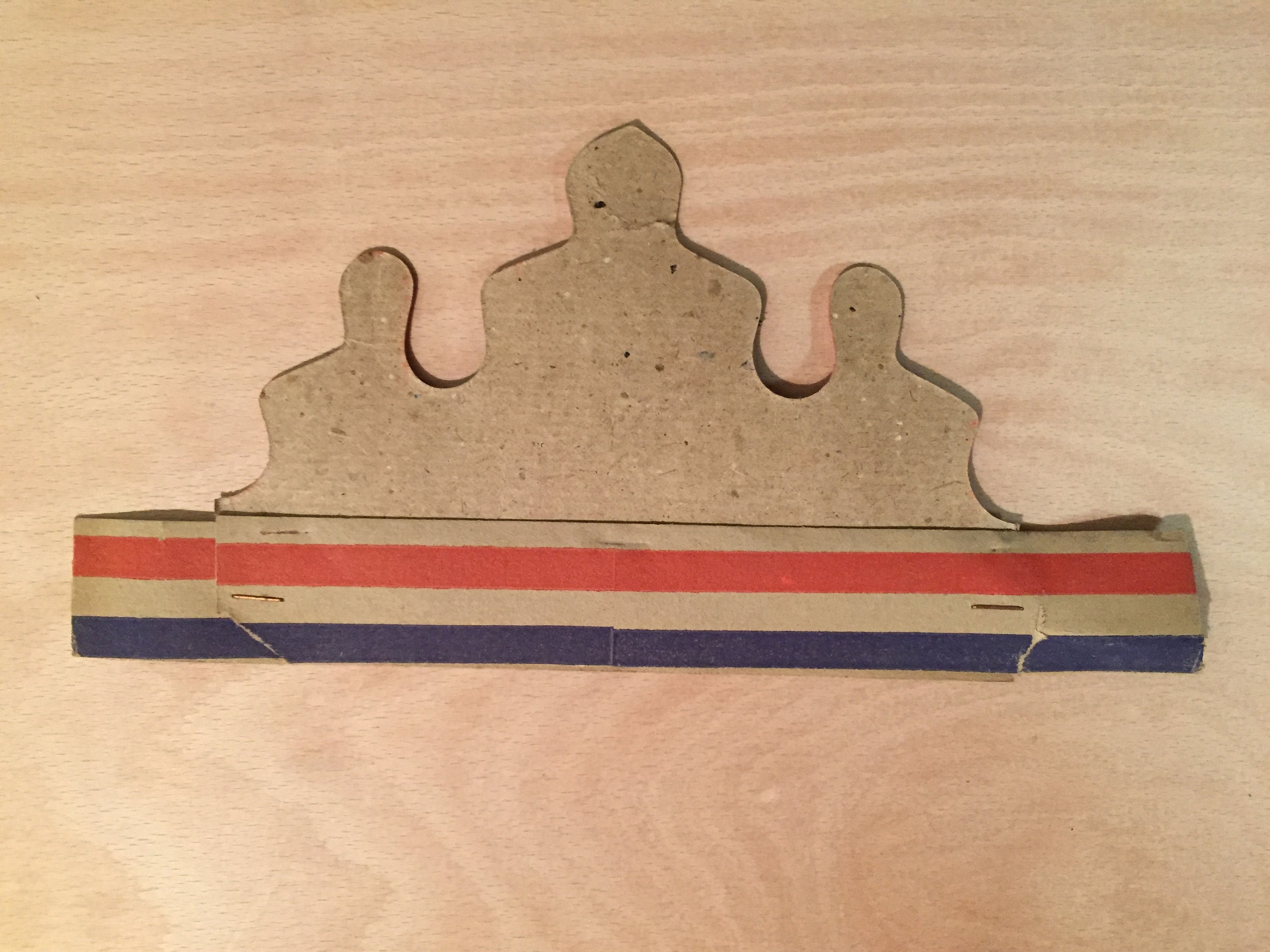 Vintage British Paper Crown With Royal Appliques - Etsy