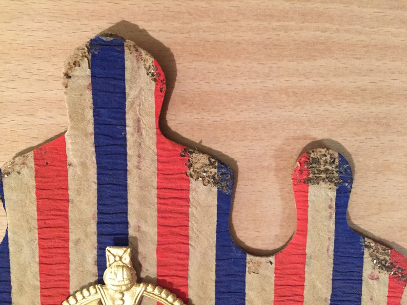 Vintage British Paper Crown With Royal Appliques - Etsy