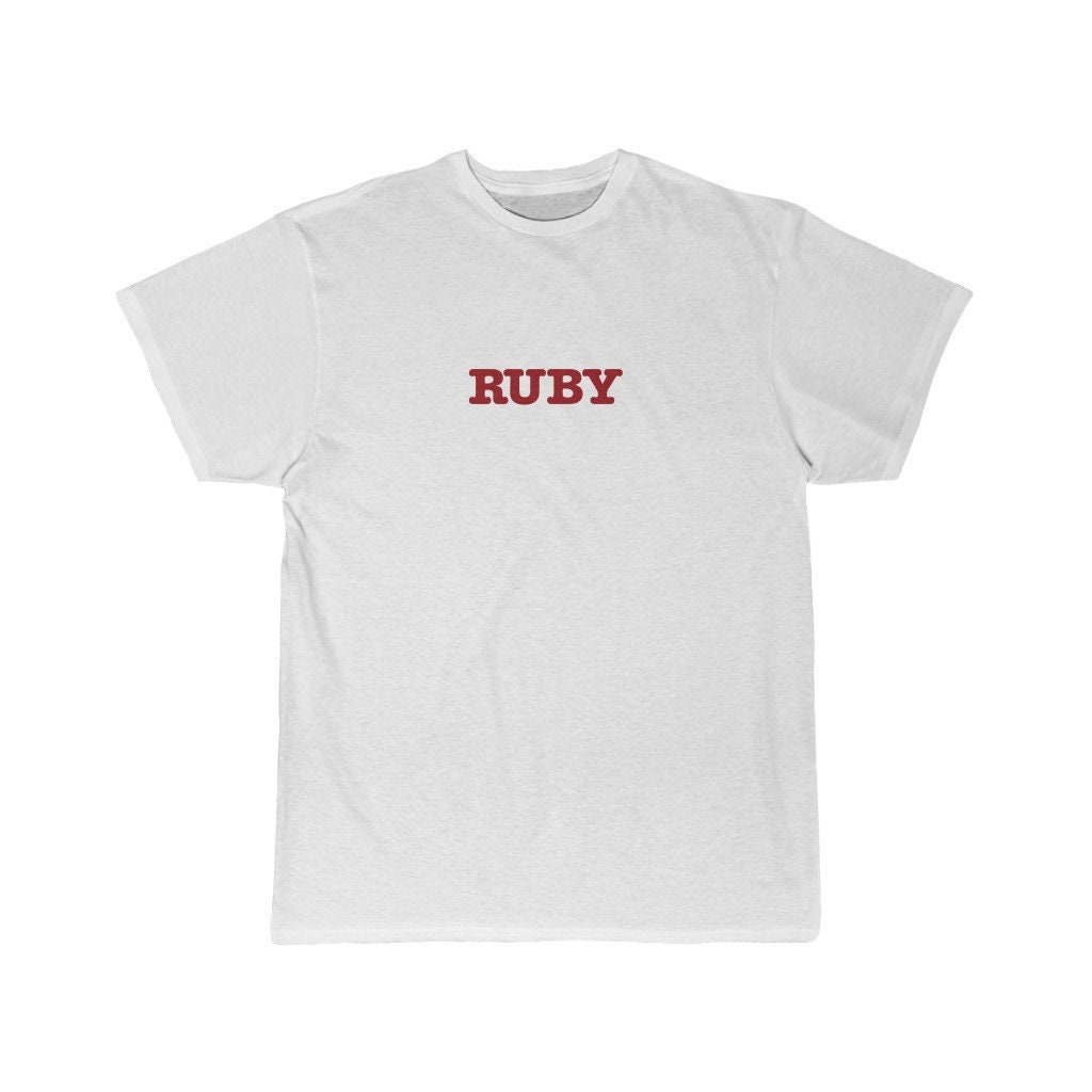 Ruby Shirt Vintage Style - Etsy
