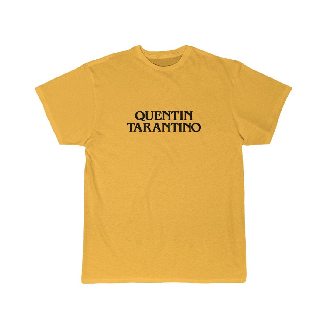 Quentin Tarantino Vintage Shirt (yellow) - Etsy