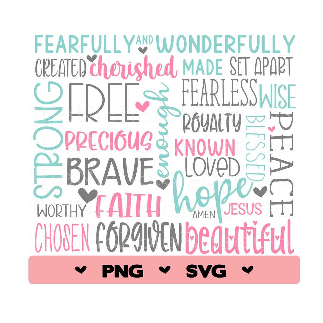 Faith, Faith Word Art, Faith Word Art Cut File, Faith Png, Beautiful ...