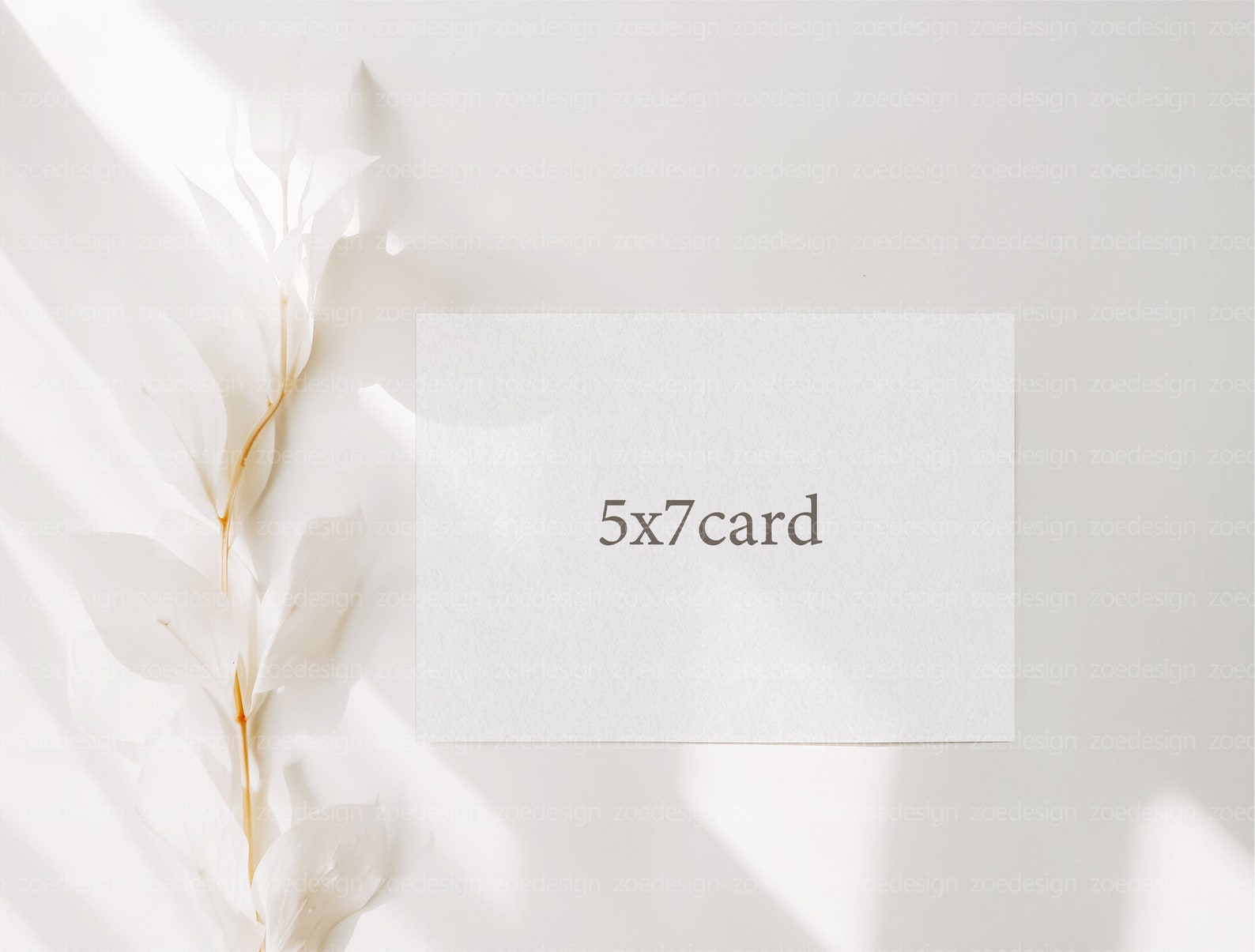 7x5 Card Mockup Wedding Card Mockup Card Mockup 5x7 Holiday Card Mockup ...