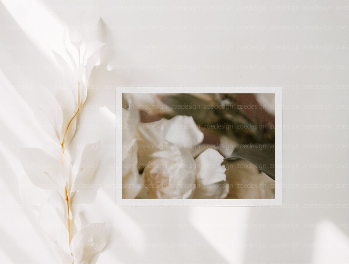 7x5 Card Mockup Wedding Card Mockup Card Mockup 5x7 Holiday Card Mockup ...