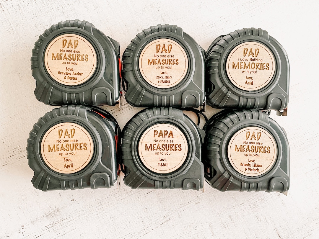 Personalized Engraved Tape Measure, Gift for Dad - Etsy