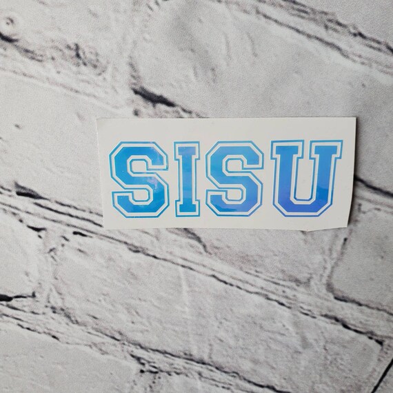 SISU Iridescent Decal for car or laptop | Etsy