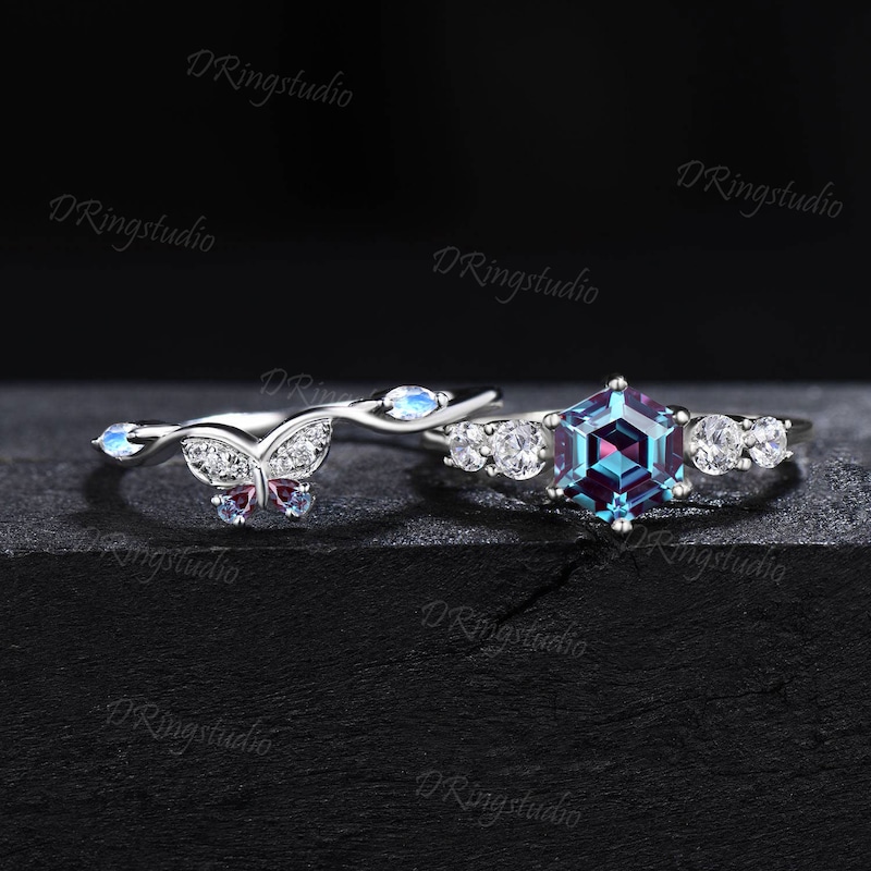 Butterfly Rings - Etsy