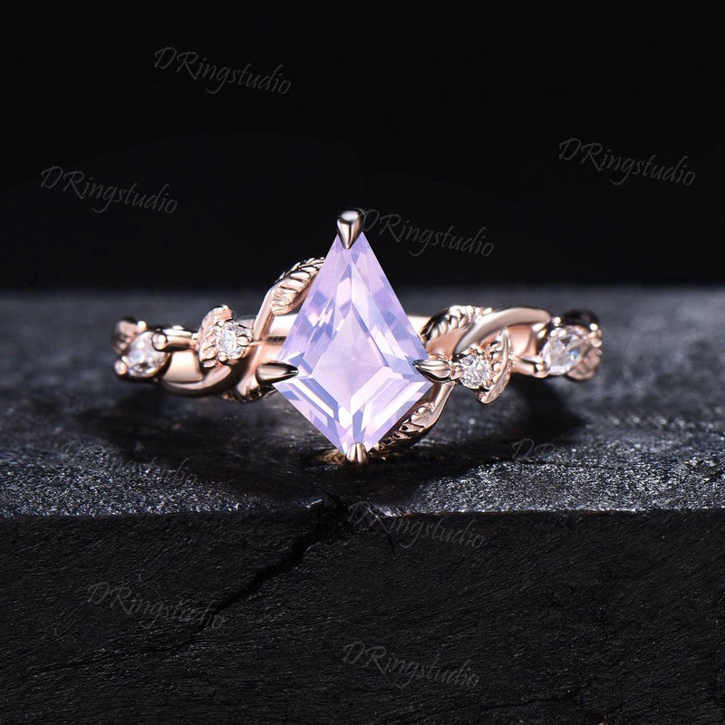 Purple Engagement Rings - Etsy