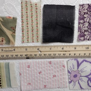 Fabric Grab Bag / Fabric Snippets (75 SMALL Pieces), Fabric Pieces ...
