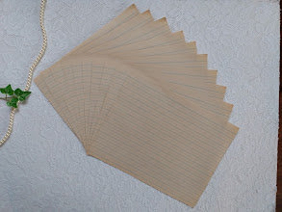 Vintage Handwriting Practice Papers for Junk Journals, Vintage ...