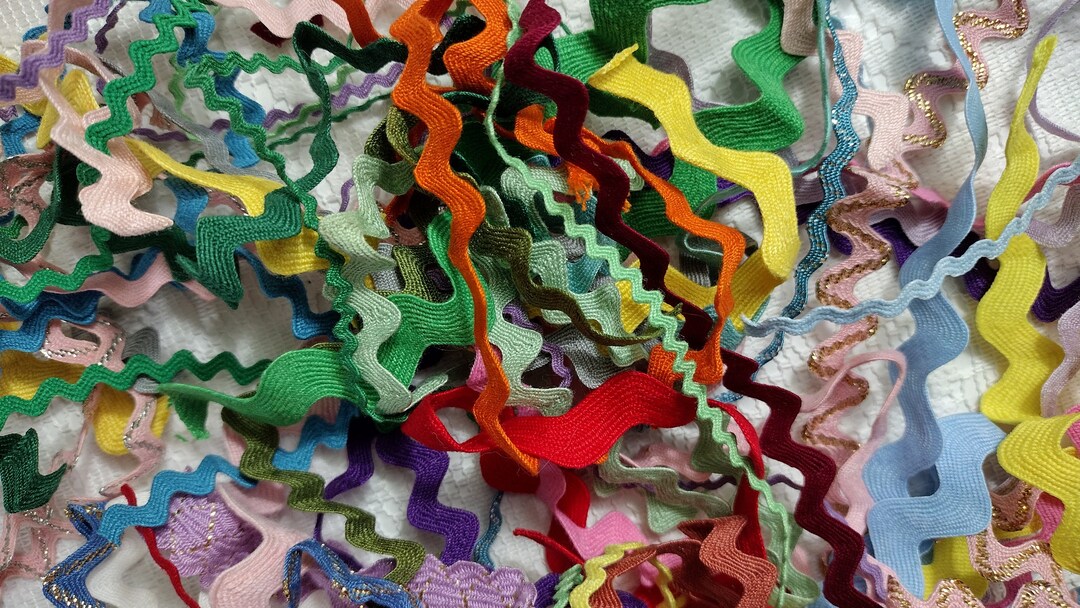 30 Pieces (10 Yards) Rick Rack, Trims, Journal Supply - Etsy