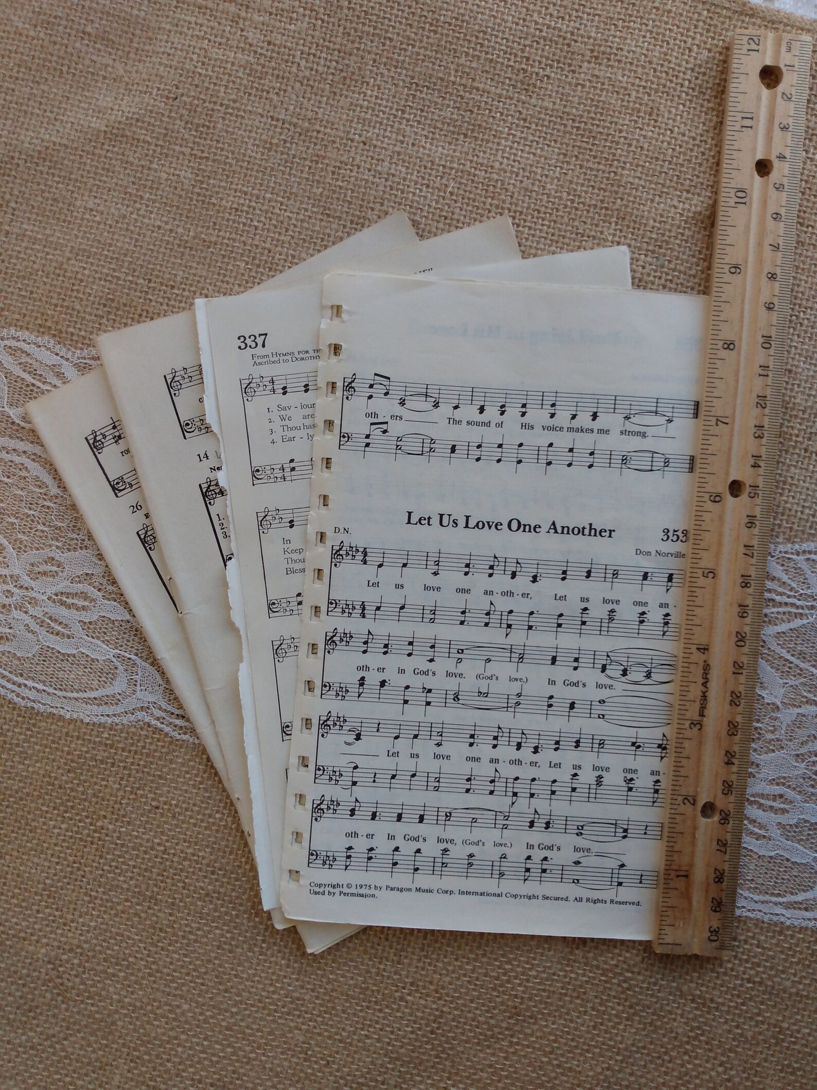 50 Music Paper Sheets - Etsy