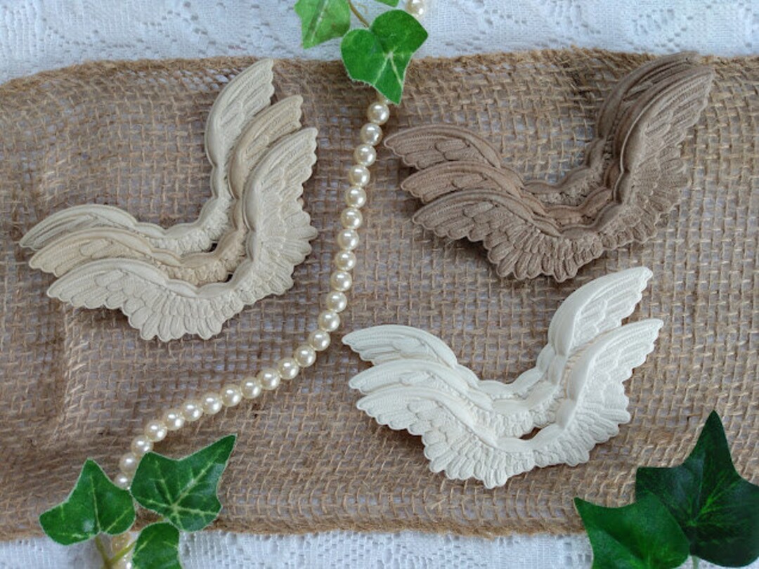 Embossed Angel Wings Die Cuts - Etsy