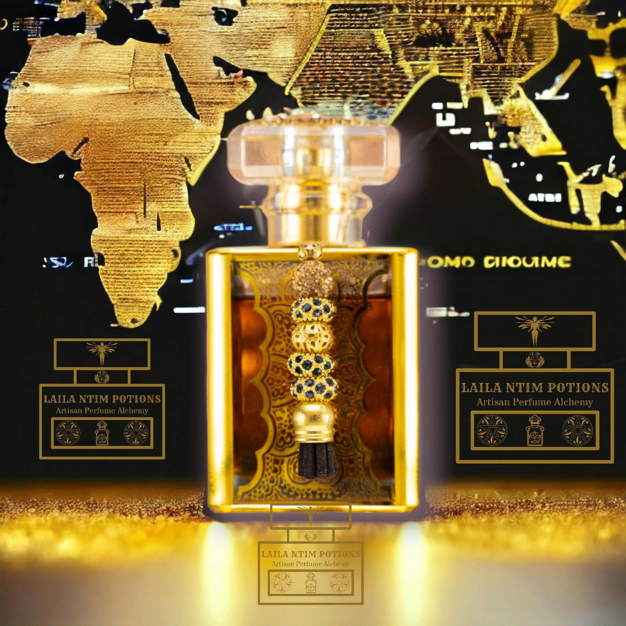 WHEEL OF FORTUNE Tarot Perfume (oudh Luck Potion) - Etsy
