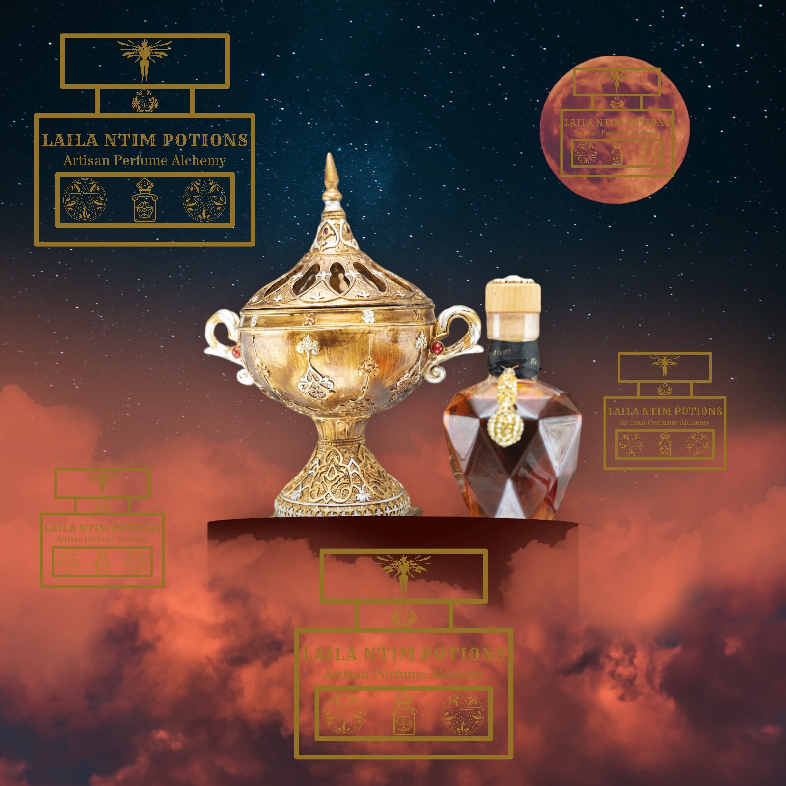 GENIE'S WISH POTION (desire Fulfillment Oudh Magick Potion) - Etsy