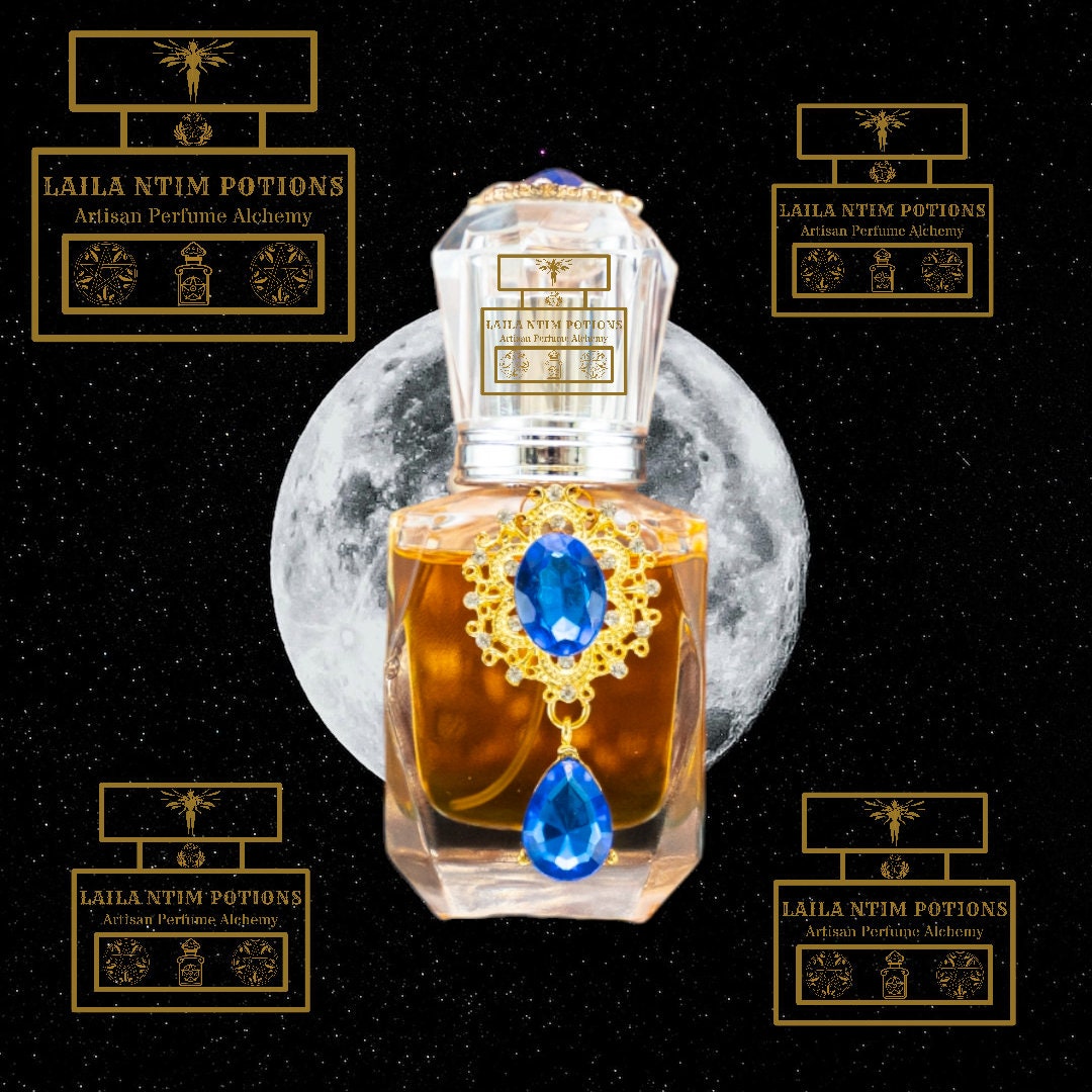 MOON ZODIAC PERFUME (intuitive Astrology Oudh Potion) - Etsy