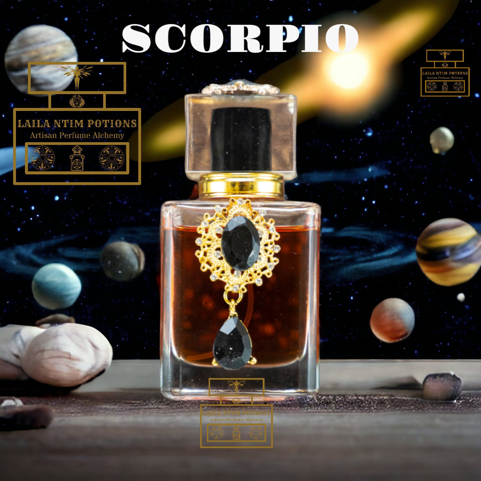 SCORPIO ZODIAC PERFUME (mystical Power Astrology Oudh Potion) - Etsy