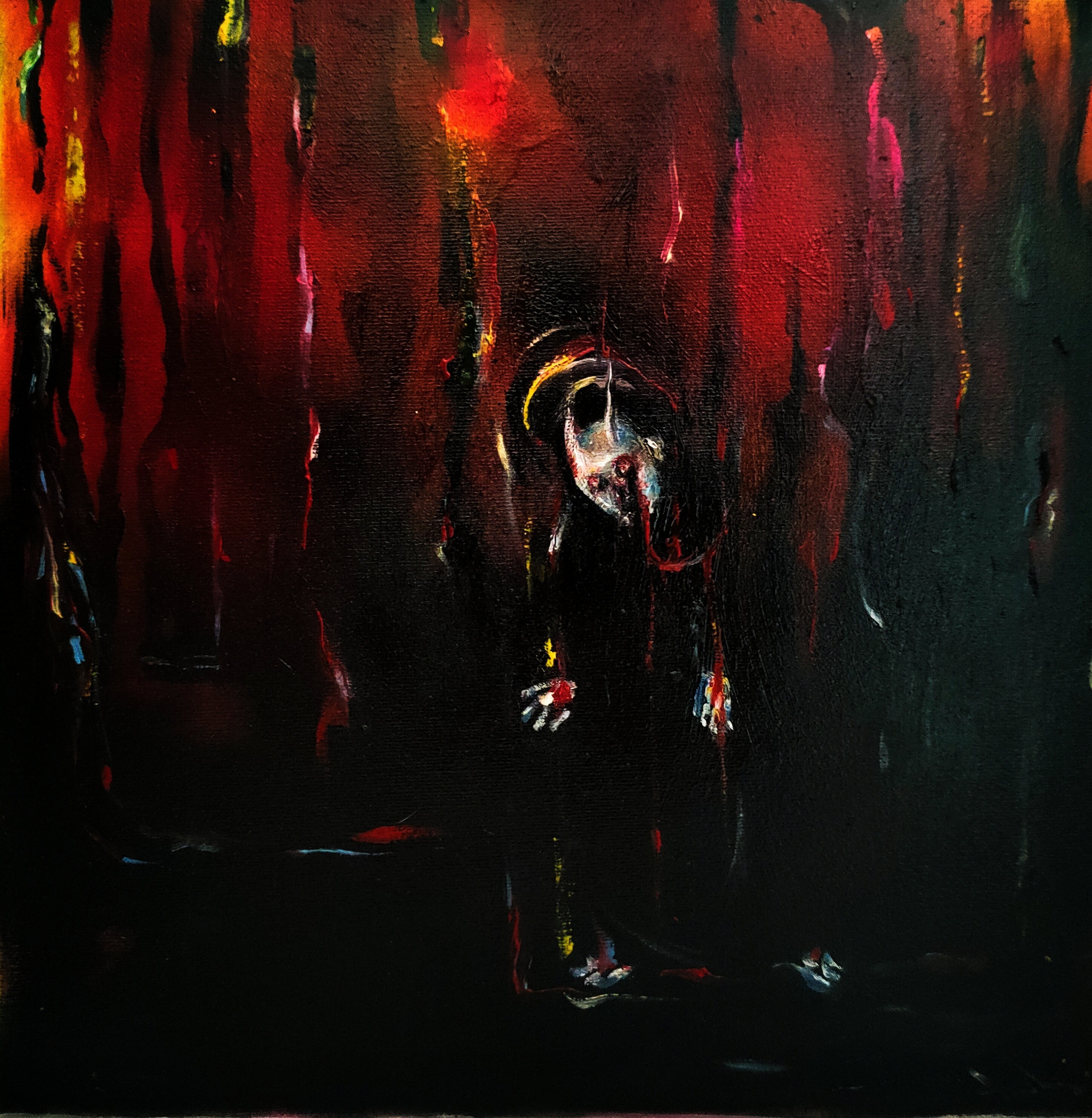 Abstract Scary Paintings