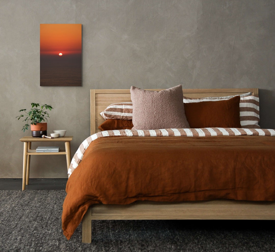 Beirut Sunset Canvas (.75in), Nature Wall Art, Lebanon Gift, Sunset ...