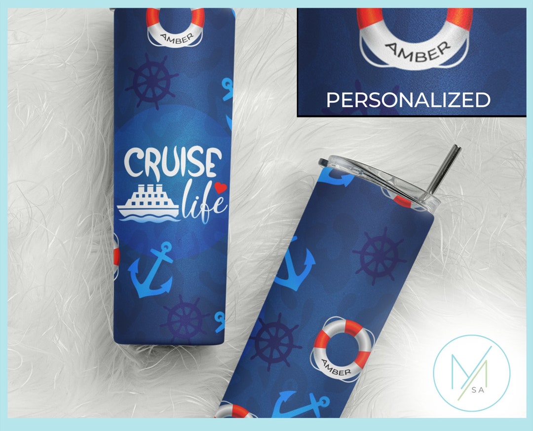 Personalized Cruise Tumbler, Personalized Cruise Cup, Beach Tumbler ...