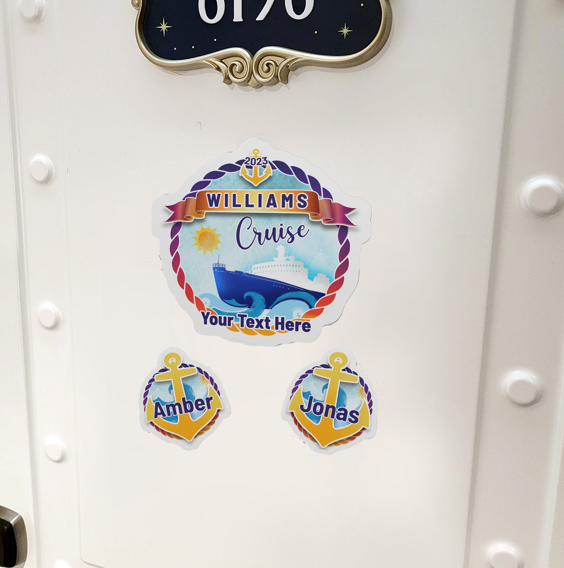 Cruise Door Magnet Set Personalized Cruise Door Decorations - Etsy