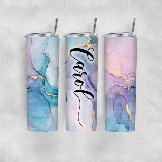 Custom Tumbler With Straw Personalized Tumbler With Lid and - Etsy