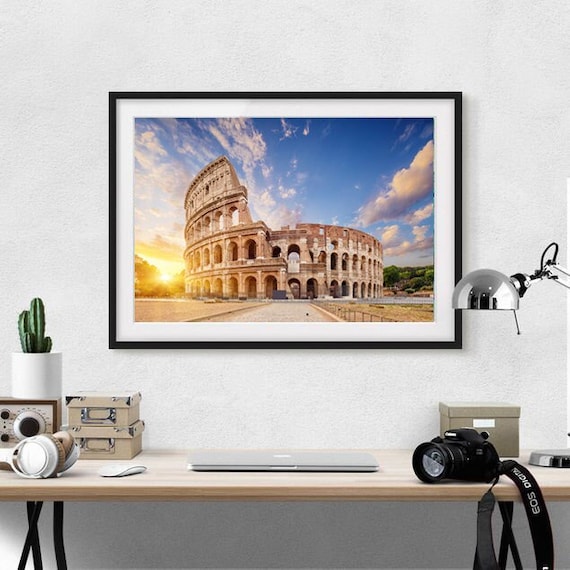 Rome Colosseum Printable Colosseum Poster Italy Printable - Etsy