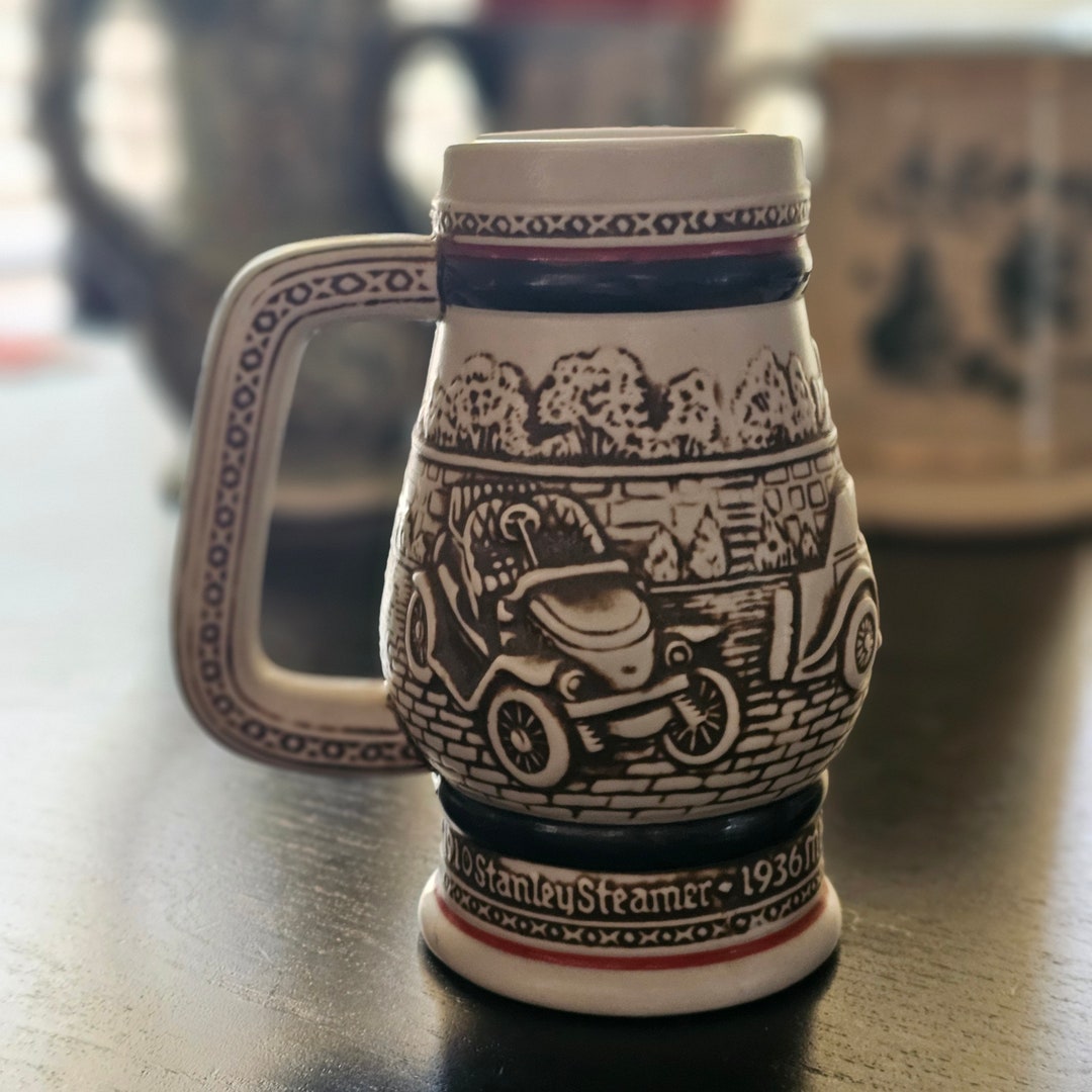 Vintage Avon 1982 Collectible Small Beer Stein Classic Car’s Automotive ...