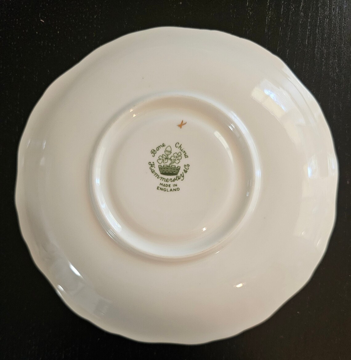 Vintage Hammersley Bone China Teacup and Saucer in Dogwood Blossom ...