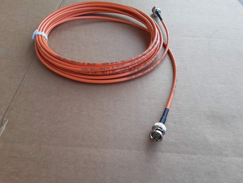 Belden 1855A HD-SDI Mini RG59 Video Cable Bnc Male to Bnc Male - Etsy