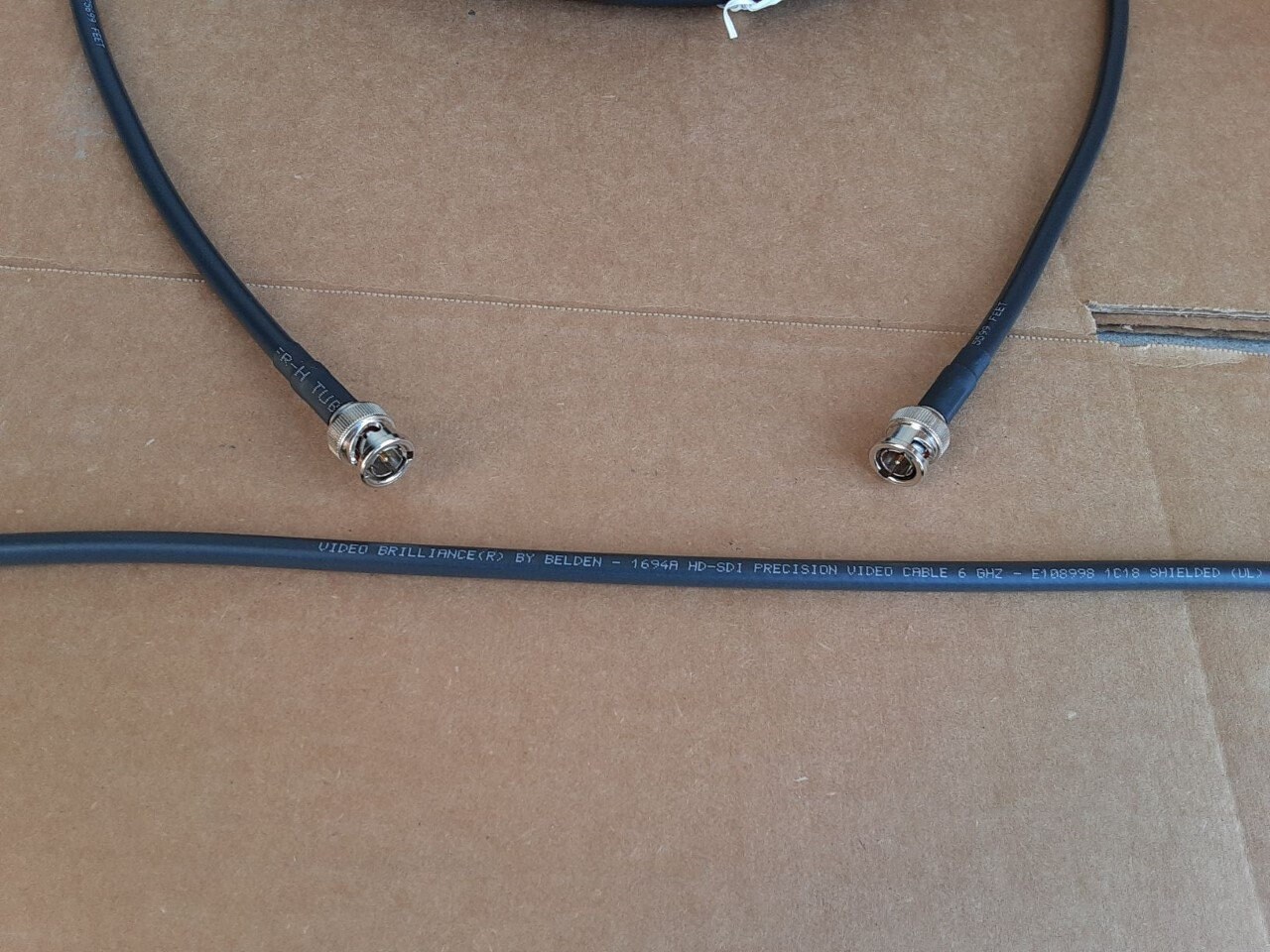 Belden 1694A HD-SDI RG-6 Digital Video Cable Bnc Male to Bnc Male - Etsy