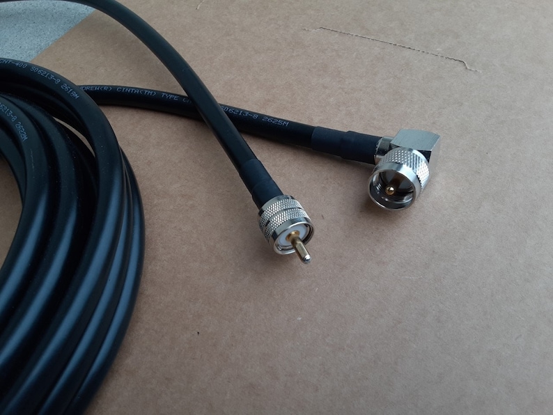 US MADE LMR--400 Ham Radio Antenna PL259 to PL259 R/A Coax Cable - Etsy