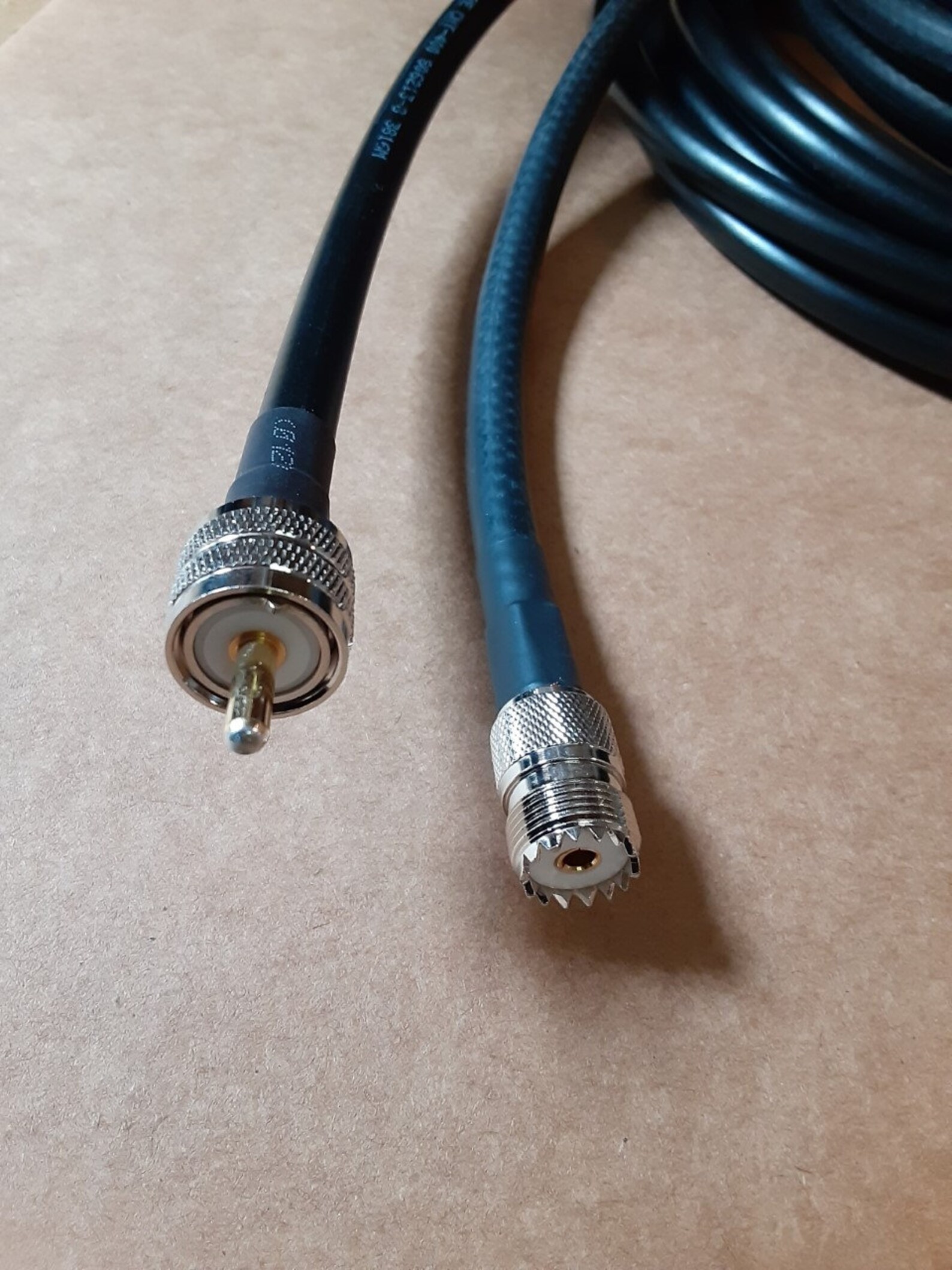 US MADE LMR--400 PL259 to So-239 50 Ohm Coax Cable Male to Female - Etsy