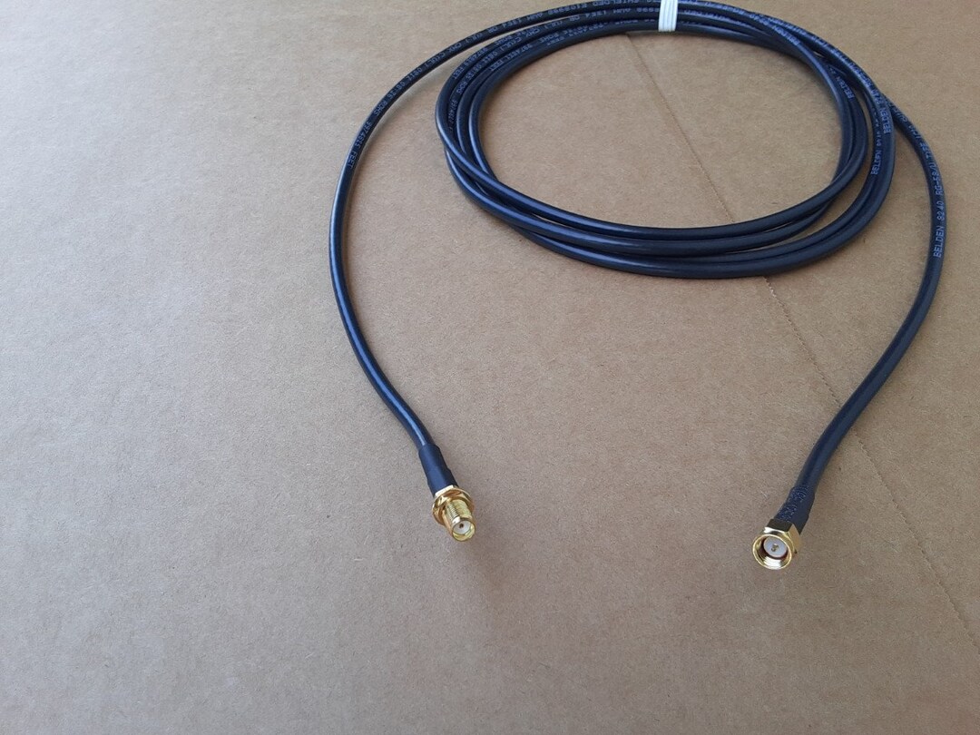 US Made RG-58/U Ham Radio Sma Male to Sma Female RF Antenna 50 Ohm - Etsy