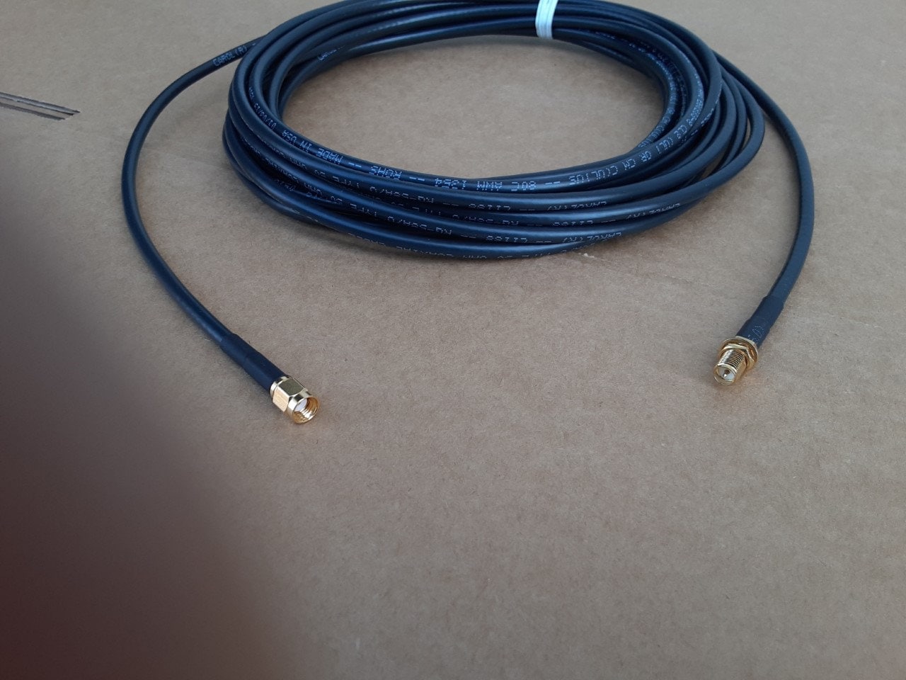 US Made RG-58/U Ham Radio Sma Male to Rp-sma Female RF Antenna 50 Ohm ...