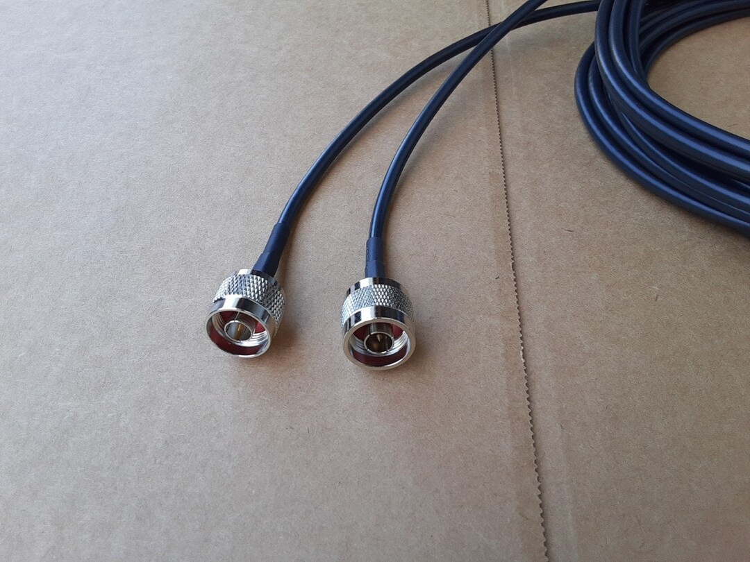 US Made RG-58/U Ham Radio N Male to N Male RF Antenna 50 Ohm - Etsy
