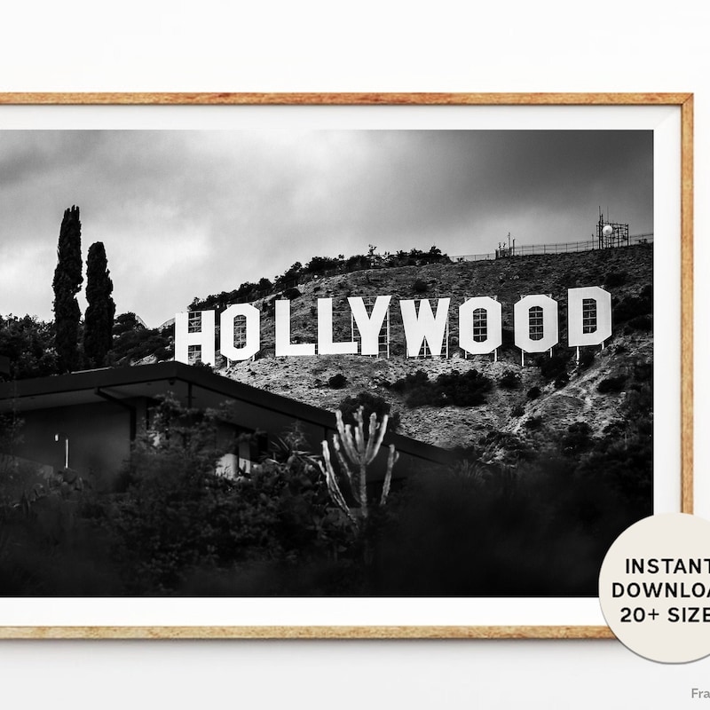 Hollywood Sign - Etsy