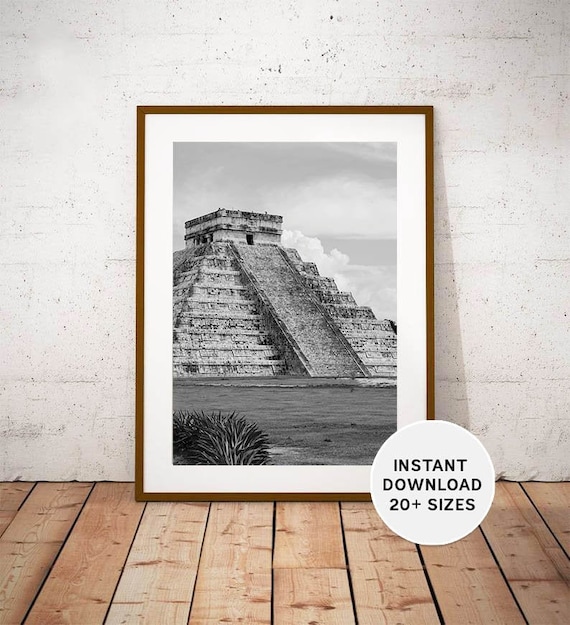 CHICHEN ITZA Mexico Printables Instant Download Travel - Etsy UK