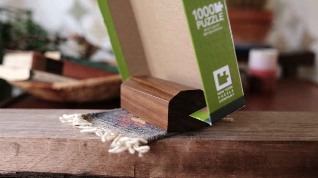 Personalized Wooden Jigsaw Puzzle Box Top Stand (universal Fit) - Etsy