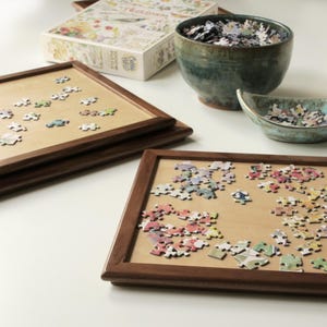 Wooden Nesting Jigsaw Puzzle Sorter Trays - Etsy