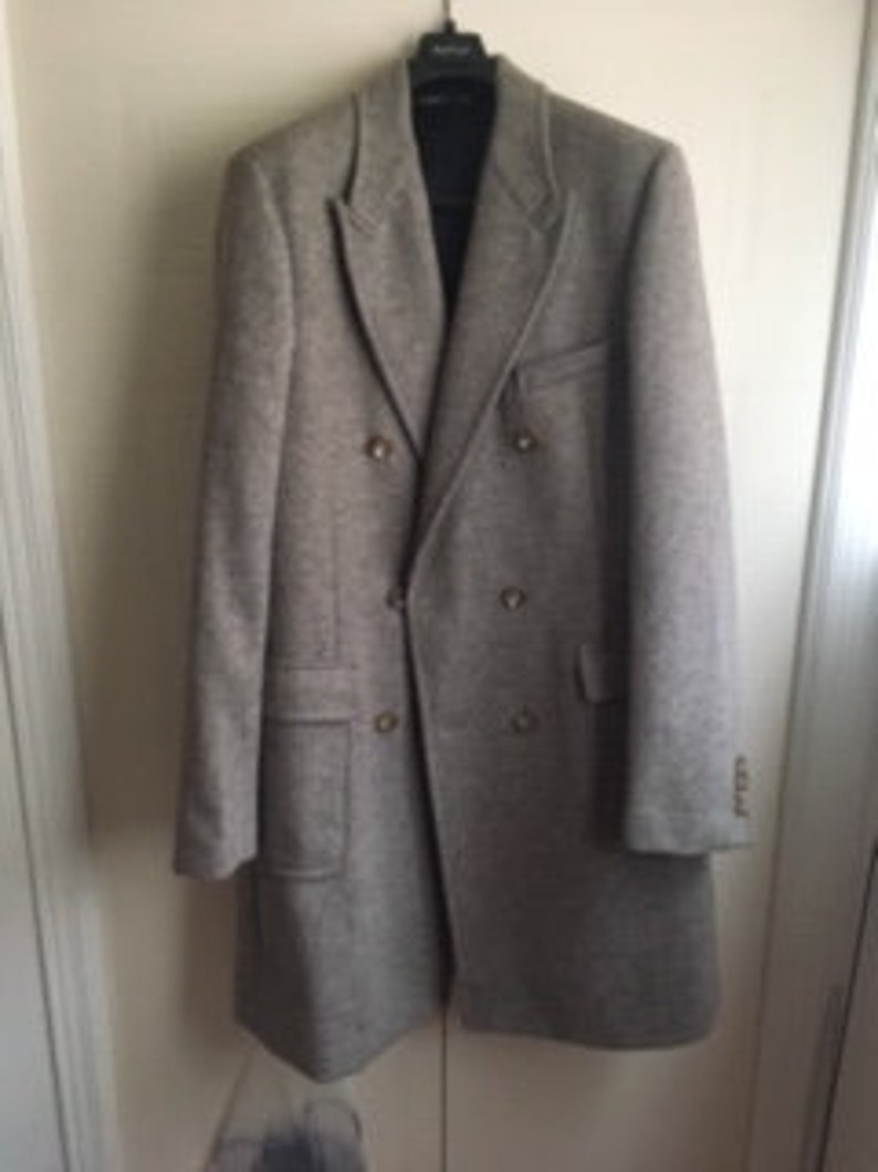 J.crew Ludlow Double-breasted Topcoat in English Wool - Etsy