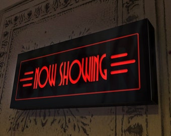 Cinema Light Box Sign - Etsy