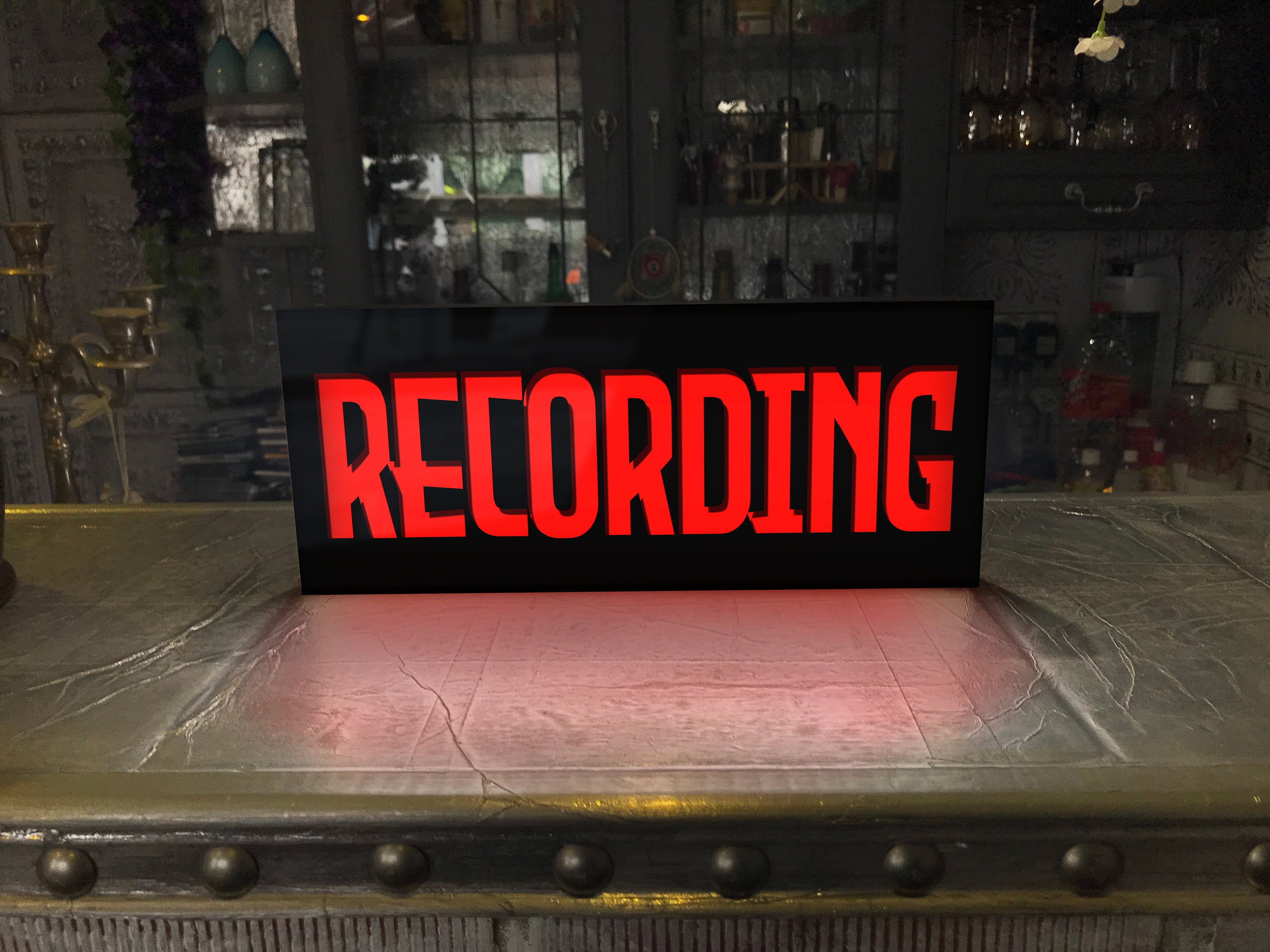 Recording Light up Illuminated Sign Light Box USB LED - Etsy UK
