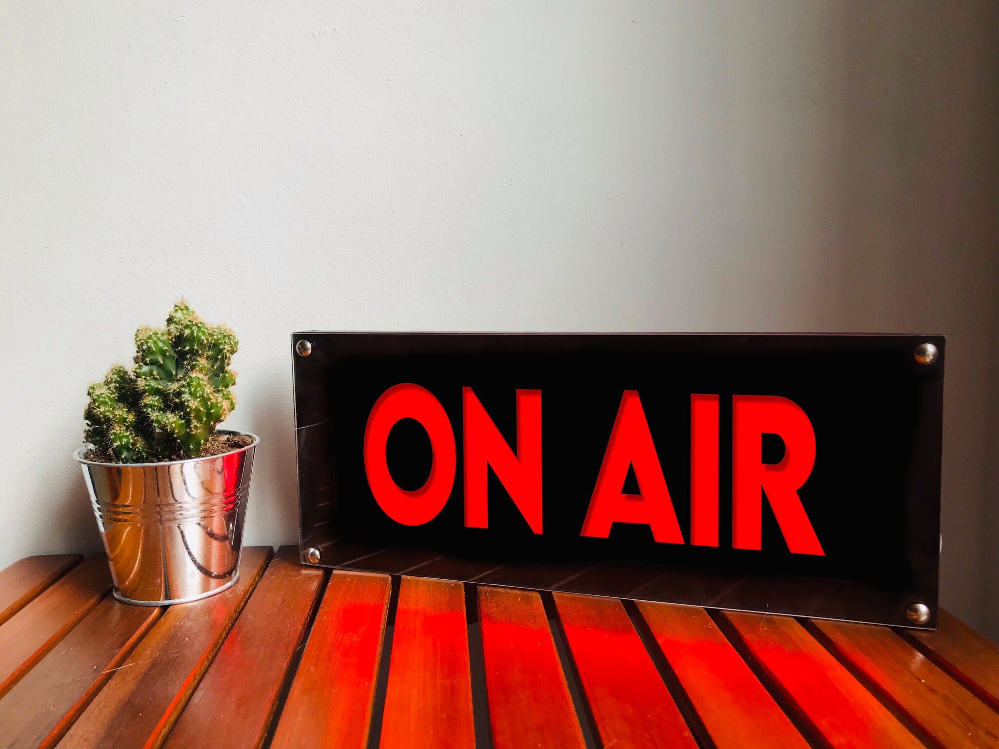 On Air Light Up Illuminated Sign Light Box USB LED Powered | Etsy