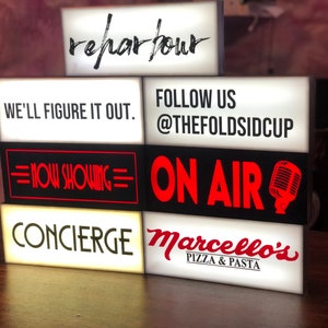 Do Not Enter Light up Sign: USB Powered Studio Decor - Etsy UK
