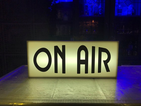 On The Air Sign Vintage